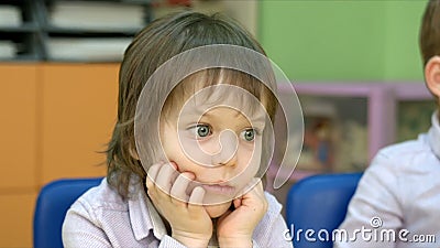 Two Boys Staring at Something Stock Footage - Video of teaching ...