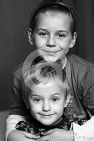 Two Brothers Royalty-Free Stock Image | CartoonDealer.com #6565552