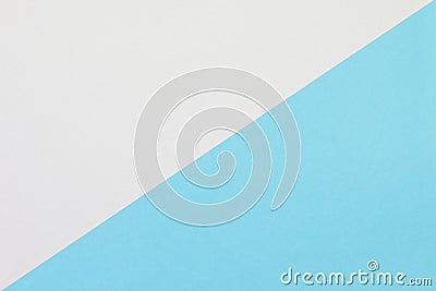 Two Color Paper With Blue And White Overlap On The Floor And Split Half ...