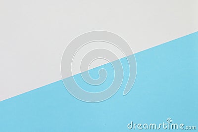Two Color Paper With Blue And White Overlap On The Floor And Split Half ...