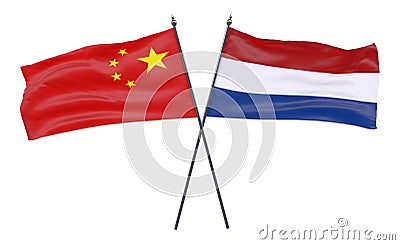 Two Crossed Flags Stock Image | CartoonDealer.com #117448819