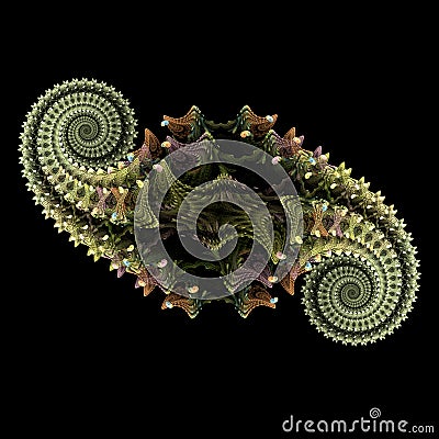 Two-headed Sea Creature Royalty-Free Stock Image | CartoonDealer.com ...