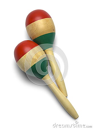 Two Maracas Stock Photo - Image: 43787928