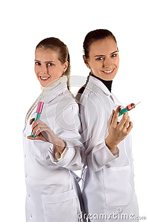 Two Nurses Royalty Free Stock Photos - Image: 4522828
