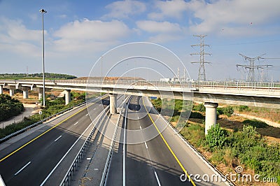 Two-way Highway. Royalty-Free Stock Photography | CartoonDealer.com ...