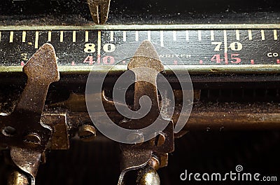 Typewriter Part Stock Photography | CartoonDealer.com #49998572