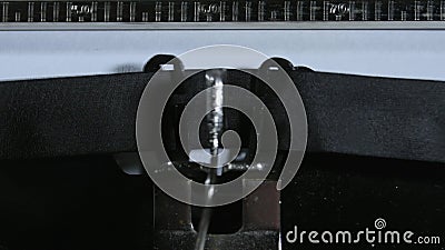 Typing the Expression Final Chapter with an Old Manual Typewriter Stock ...