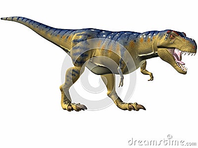 Tyrannosaurus-Catch Stock Photo | CartoonDealer.com #2327760