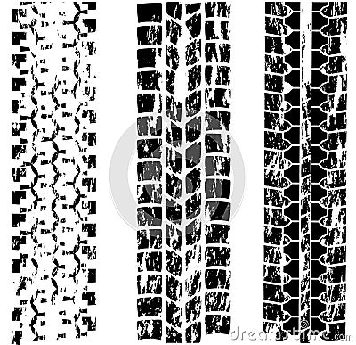 Tyre Tracks Stock Photo - Image: 7418690