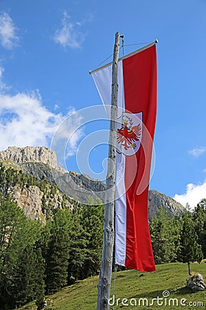Tyrolean Flag Royalty Free Stock Images - Image: 33569469
