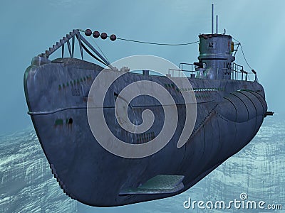 U99-German Submarine Royalty Free Stock Image - Image: 13668016