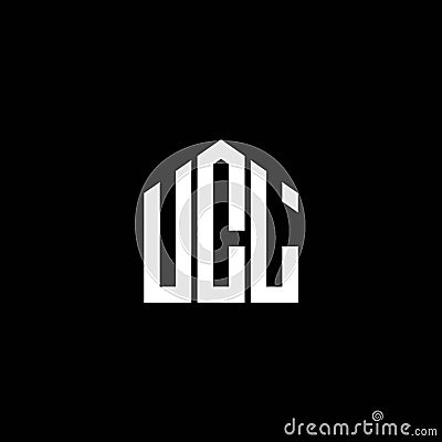 UCL Letter Logo Design On BLACK Background. UCL Creative Initials ...