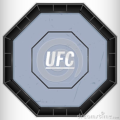 UFC Ring Editorial Stock Photo - Image: 17847658