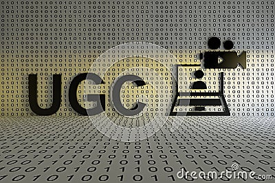 UGC Concept Text Sunlight 3D Stock Illustration | CartoonDealer.com ...