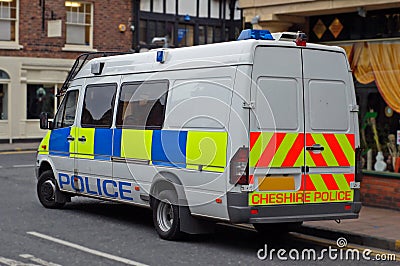 UK Police Van Stock Photo - Image: 687550