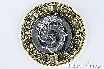 One pound sterling editorial photo. Image of coin, money - 5183121
