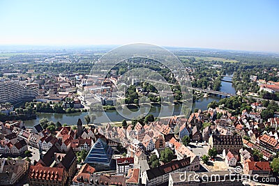 Ulm Skyline Stock Photography - Image: 20110332