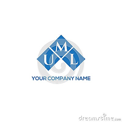 UML Letter Logo Design On WHITE Background. UML Creative Initials ...