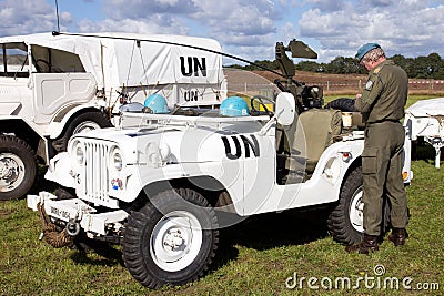 UN Vehicles Editorial Photography - Image: 26805027