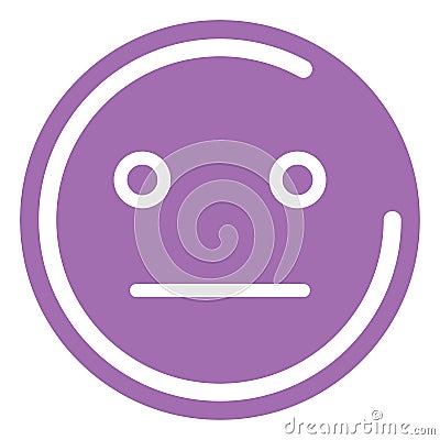 Uncomfortable Emoticon, Icon Cartoon Vector | CartoonDealer.com #260372119