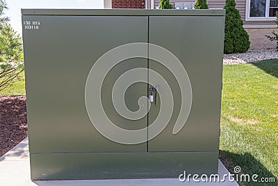 Underground Electrical Power Transformer Stock Photo - Image: 57291356