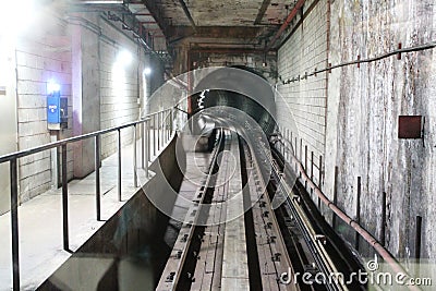 Underground LRT Track Royalty-Free Stock Photo | CartoonDealer.com ...