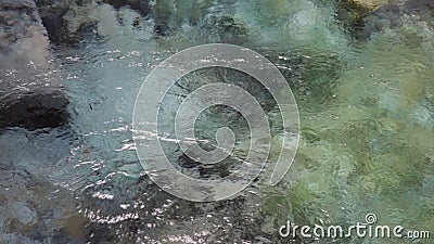 Underground Spring Water Inside Water Stock Video - Video of spring ...