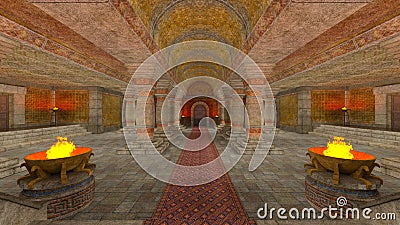 Underground Temple Stock Photography | CartoonDealer.com #105669746