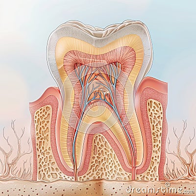 Understanding The Structure Of A Tooth And Its Intricate Root Canal ...