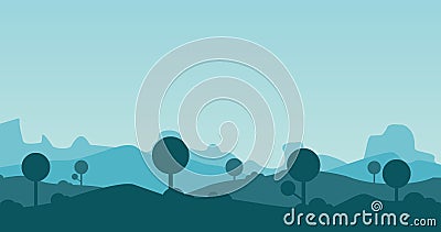 Cartoon Game Landscape Scenery Background Animation Video Stock Video ...