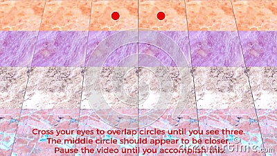 A Unique 3D Stereogram Animation. Stock Video - Video of animation ...