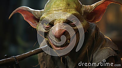 Unique Fantasy Goblin, AI Generated Stock Photography | CartoonDealer ...