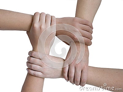 United Hands Royalty Free Stock Photography - Image: 2546107