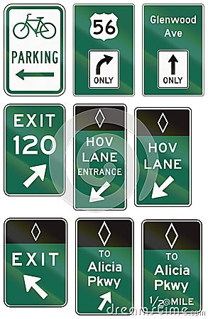 United States MUTCD Road Sign - Bicycle Parking Royalty-Free Stock ...