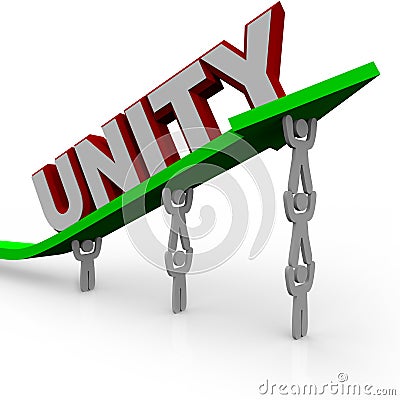 Unity - Team Works Together Royalty Free Stock Photography - Image ...