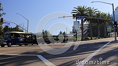 Universal City, California: Bus Shuttle To Universal Studios, Hollywood ...