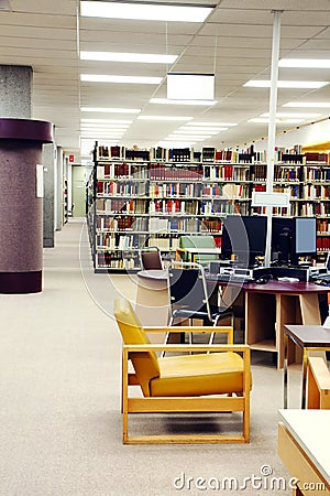 Library stock photo. Image of bookshelves, books, campus - 2010294