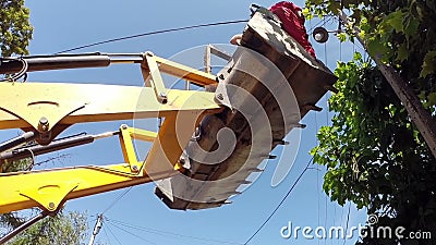 Unsafe Work at Height stock video. Video of risky, disaster - 51932013