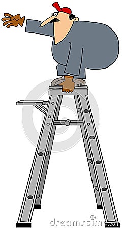 Unsafe Worker Stock Image - Image: 26842131