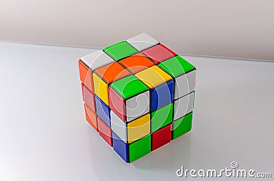 Unsolved Rubiks Cube Editorial Image - Image: 35057260