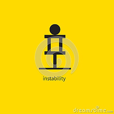 Unstable System Icon Cartoon Vector | CartoonDealer.com #185726567