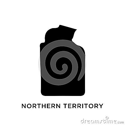 Northern Territory Map Icon Vector Trendy | CartoonDealer.com #177781981