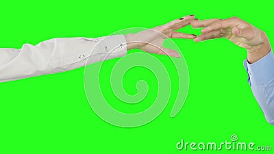 Unusual handshake stock footage. Video of definition - 62100664