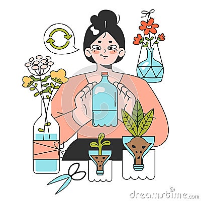 Upcycling. Process And Technique Of Reuse And Utilizing Waste. Zero ...