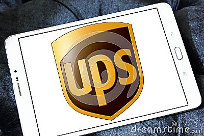 Ups Postal Shipping Logo Editorial Photo | CartoonDealer.com #94344335