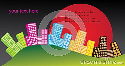 Urban Party Invitation Vector Illustration | CartoonDealer.com #17163643