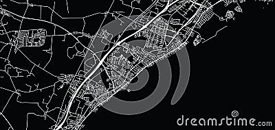 Urban Vector City Map Of Greve, Denmark | CartoonDealer.com #213146662