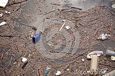 Urban water pollution - Stock Image - Everypixel