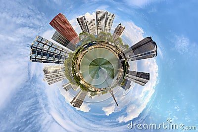 Urbanization Of The Planet Royalty Free Stock Image - Image: 22010316