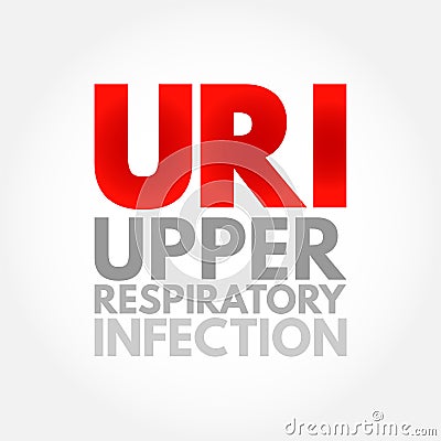 URI Upper Respiratory Infection - Contagious Infection Of The Upper ...